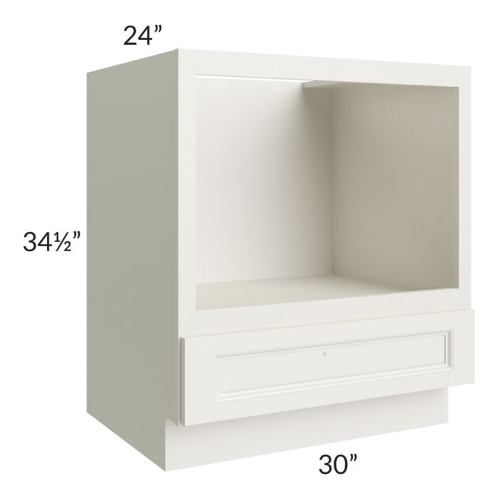 RTA Providence Cream Glaze 30" Microwave Base Cabinet – Kitchen Oasis