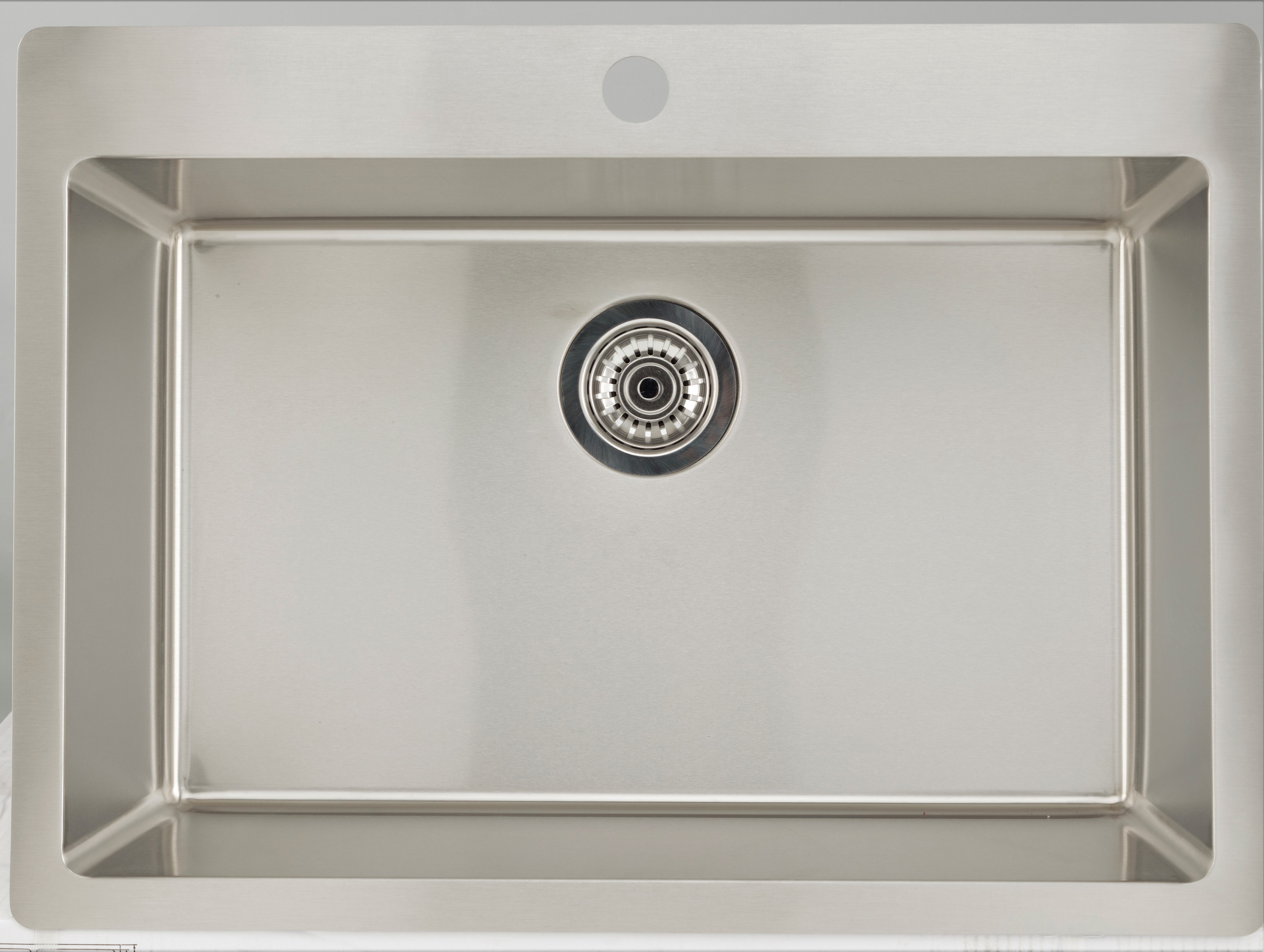 American Imaginations AI-37002 25" Chrome Rectangle Stainless Steel Mo ...