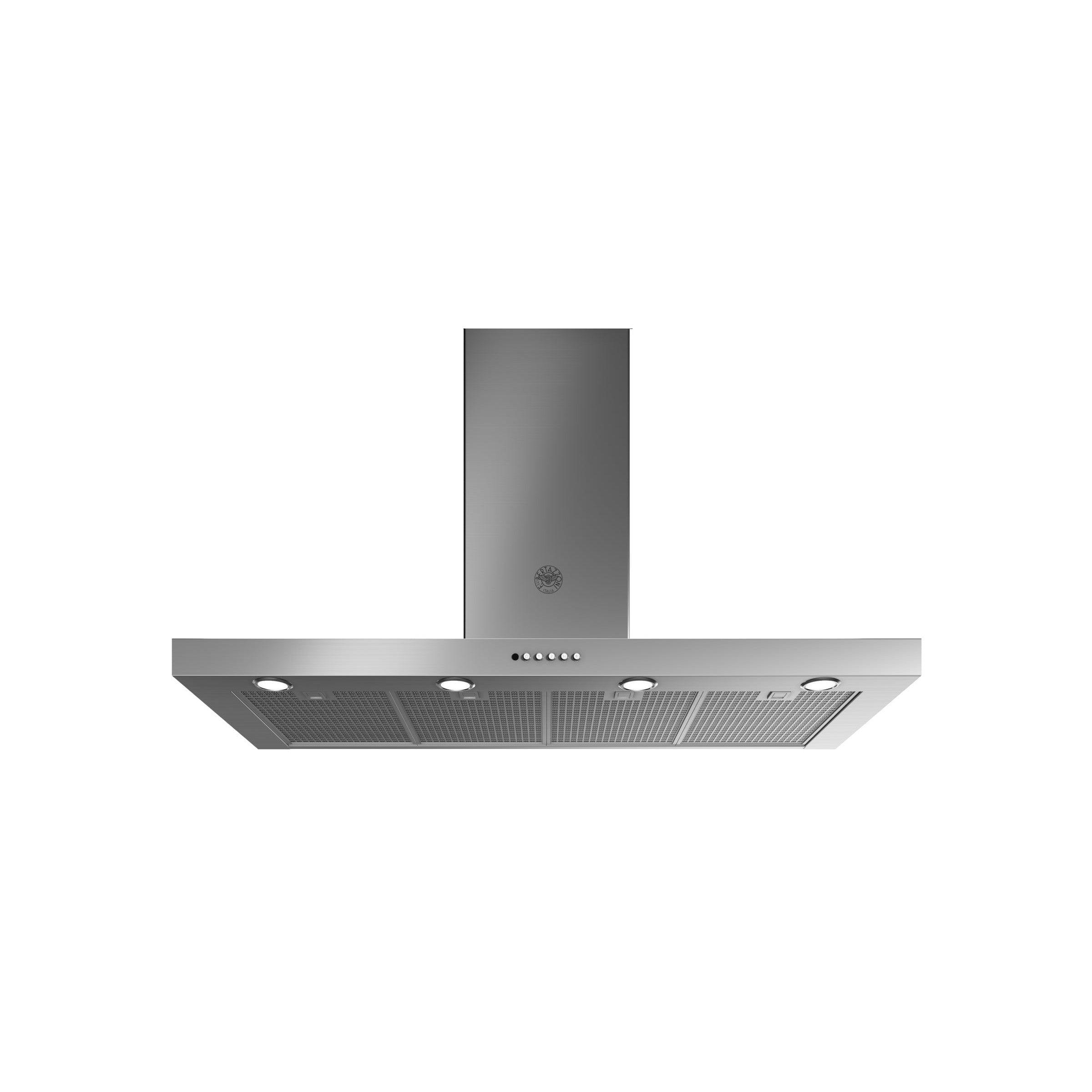 Bertazzoni 48" Stainless Steel T-Shape Wall Mount Hood With 600 CFM Mo ...