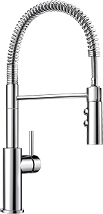 Blanco Culina Satin Gold Kitchen Faucet by Chemcore Industries ...
