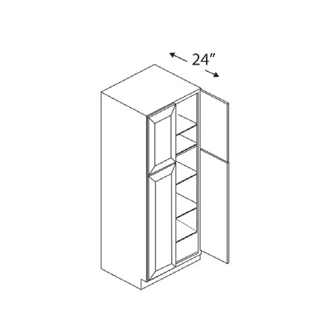 Blue Valley Cabinets 30" x 84" x 24" Pantry Cabinet Box (SG-PC308424 ...