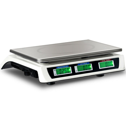 Costway 66 lbs Digital Weight Food Count Scale for Commercial – Kitchen ...