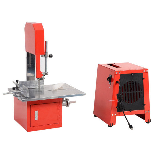 Costway Electric 550W Stand Up Meat Band Saw and Grinder Processor ...