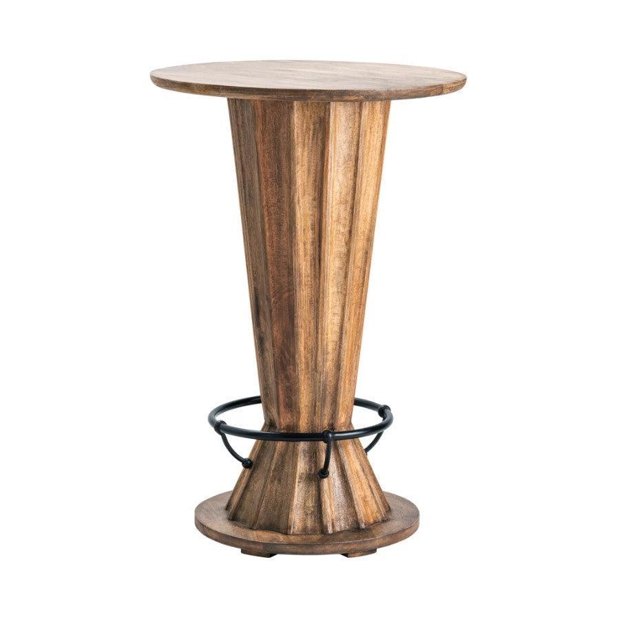 Crestview Collection Cedar Creek 28" x 28" x 42" Rustic Metal And Wood ...