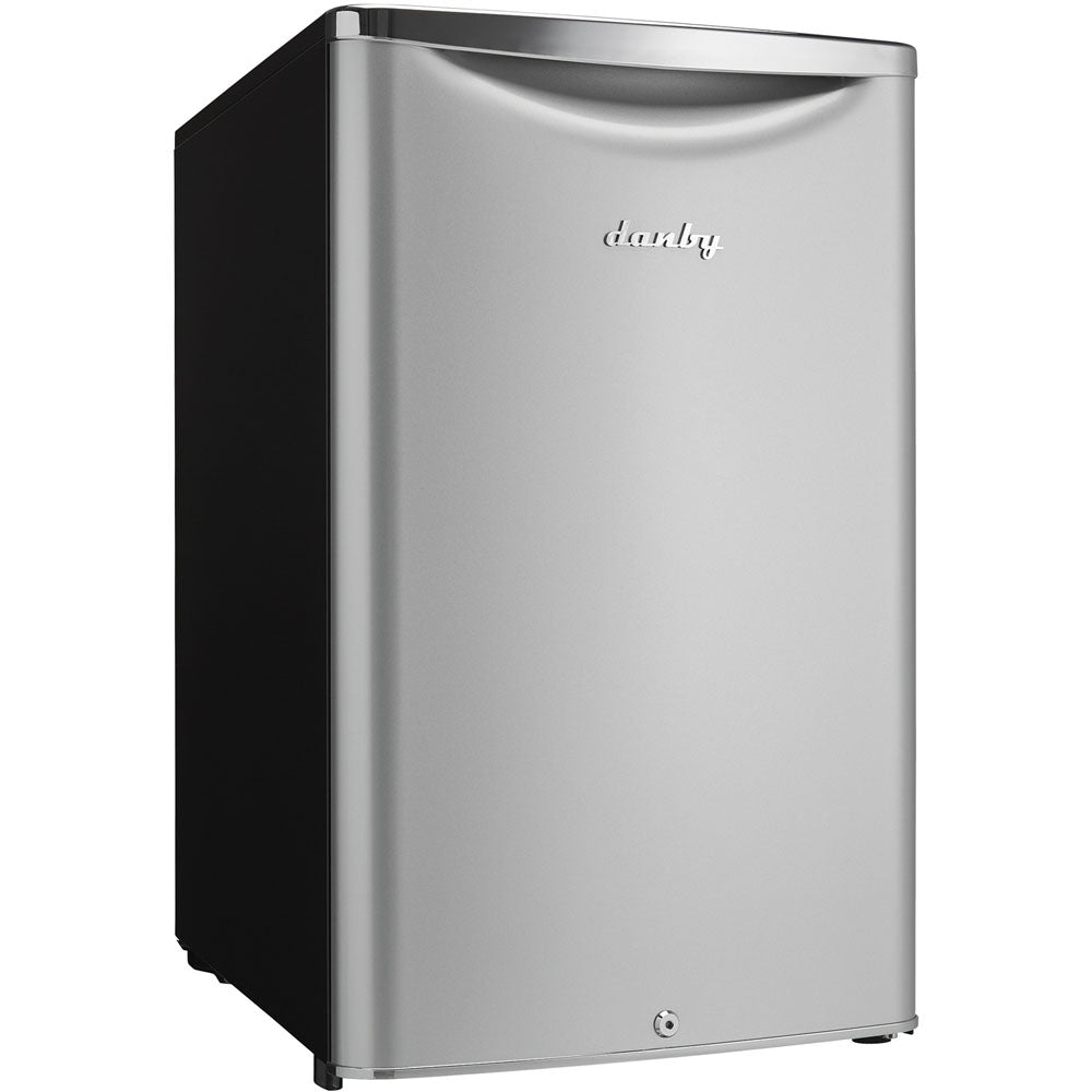 Danby 124L Iridium Silver Retro Compact Fridge - DAR044A6DDB – Kitchen ...