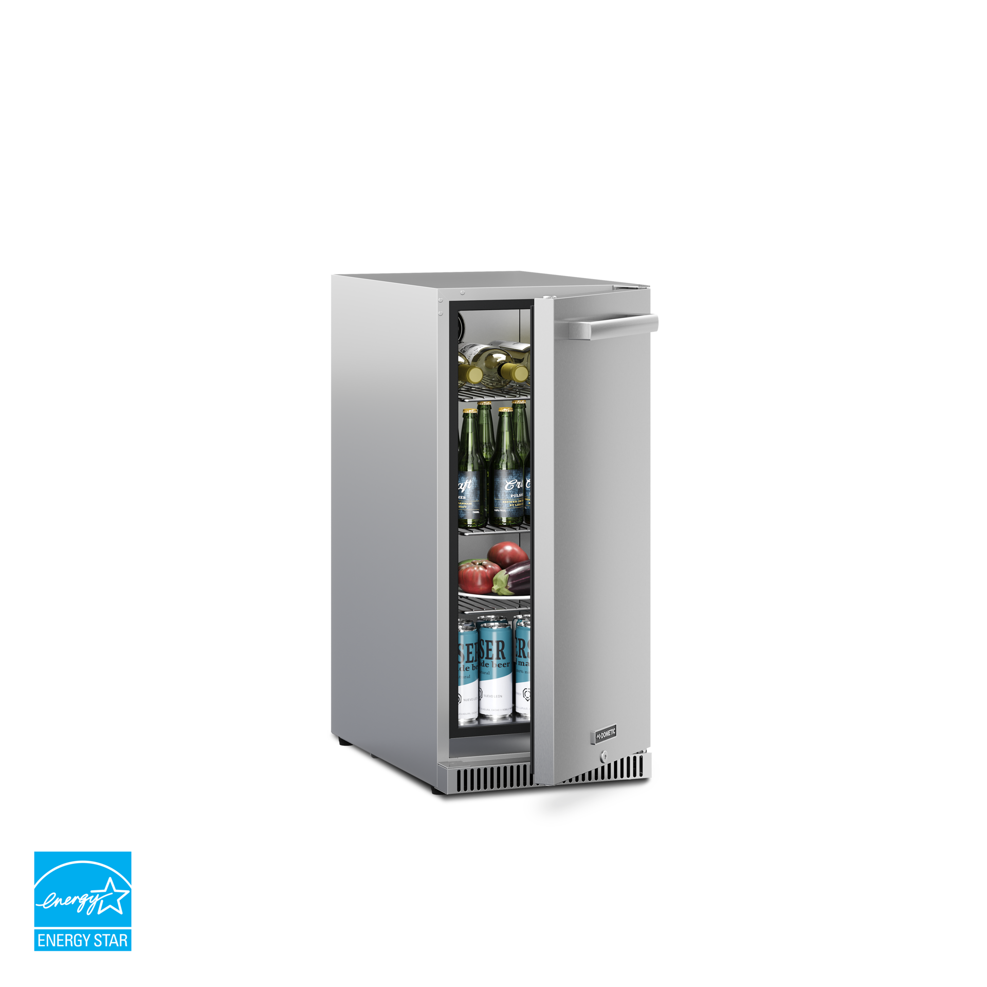 Dometic E-Series 15" Outdoor Refrigerator With Lock & Reversible Hinge ...