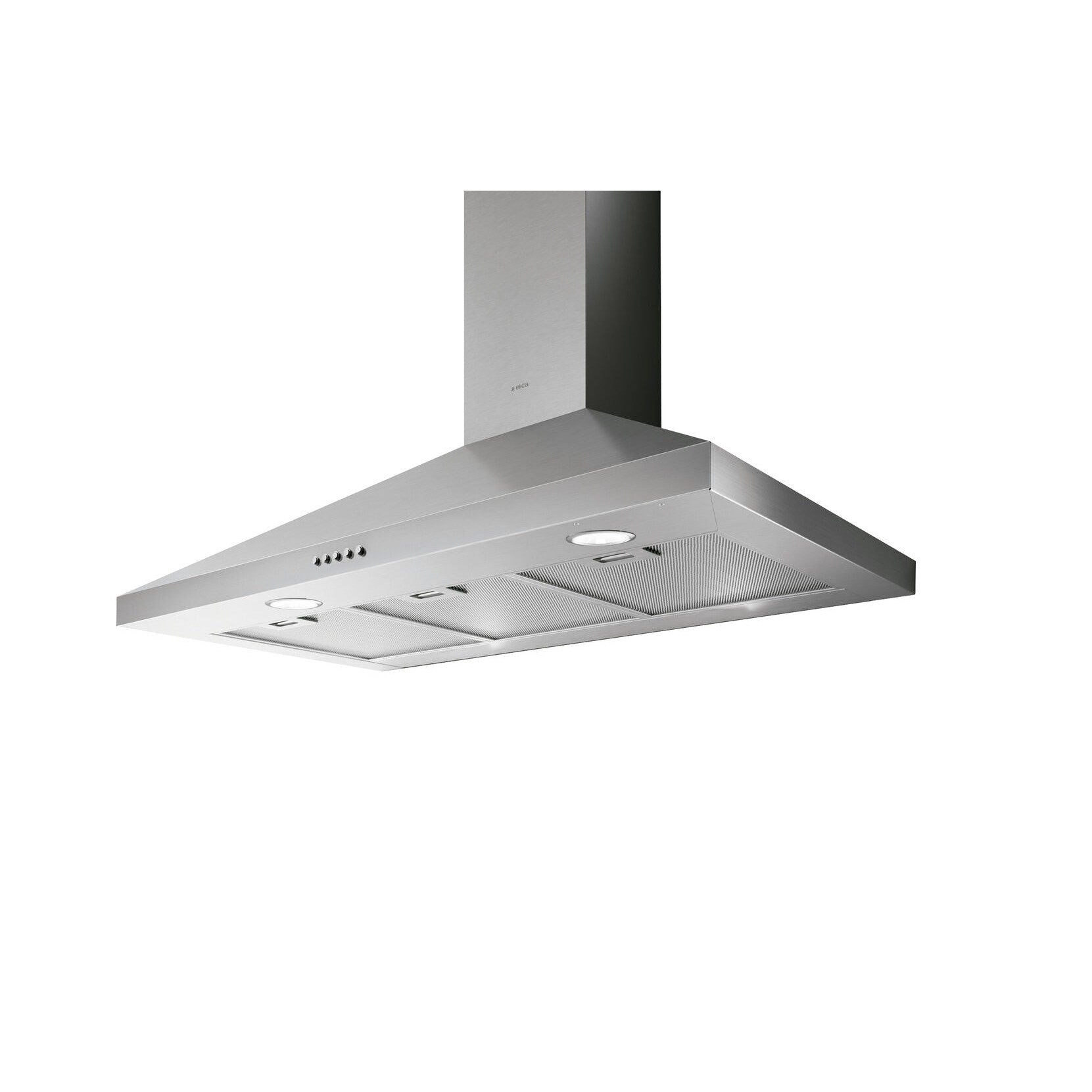 Elica Volterra 30" Stainless Steel 3-Speed Electronic Push Button Wall ...