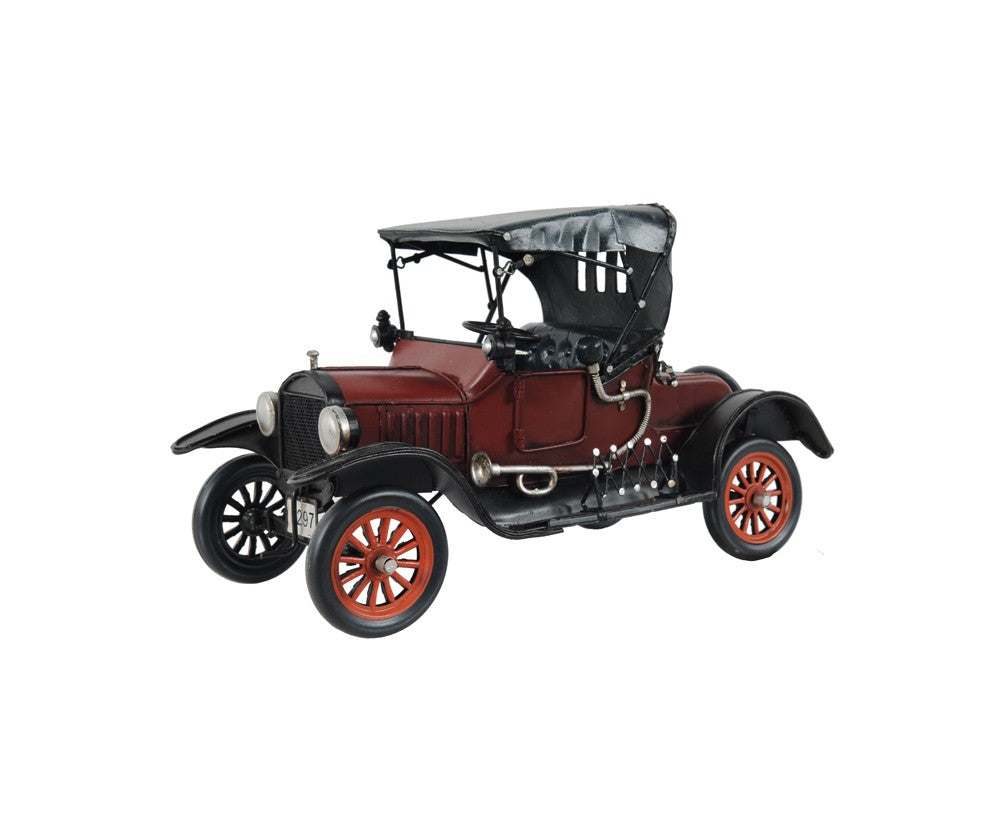 HomeRoots c1924 Red Ford Model T Car Sculpture – Kitchen Oasis