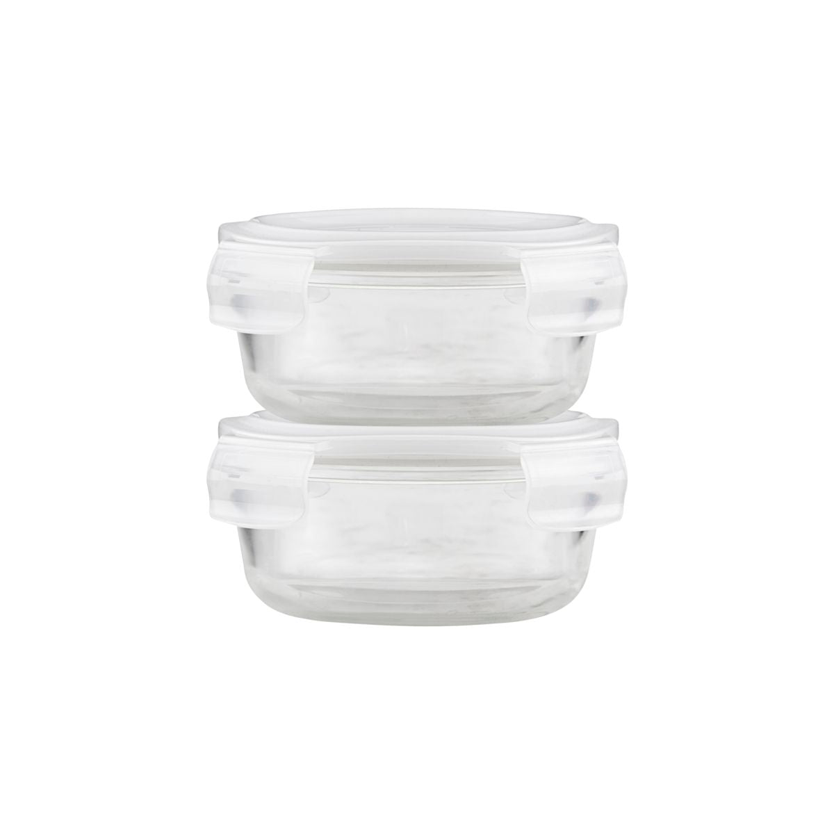 House Doctor Round Storage With Lid in Clear Finish – Kitchen Oasis
