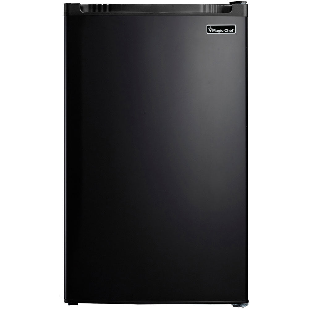 Magic Chef 20" W x 33" H 4.4 CU. Ft. Capacity Black Finish Mini Refrig ...