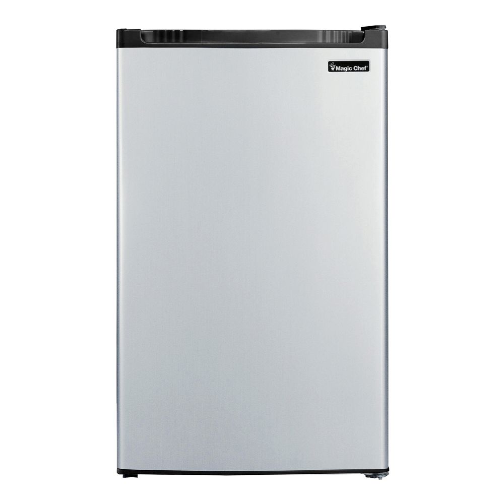 Magic Chef 20" W x 33" H 4.4 CU. Ft. Capacity Stainless Steel Finish M ...