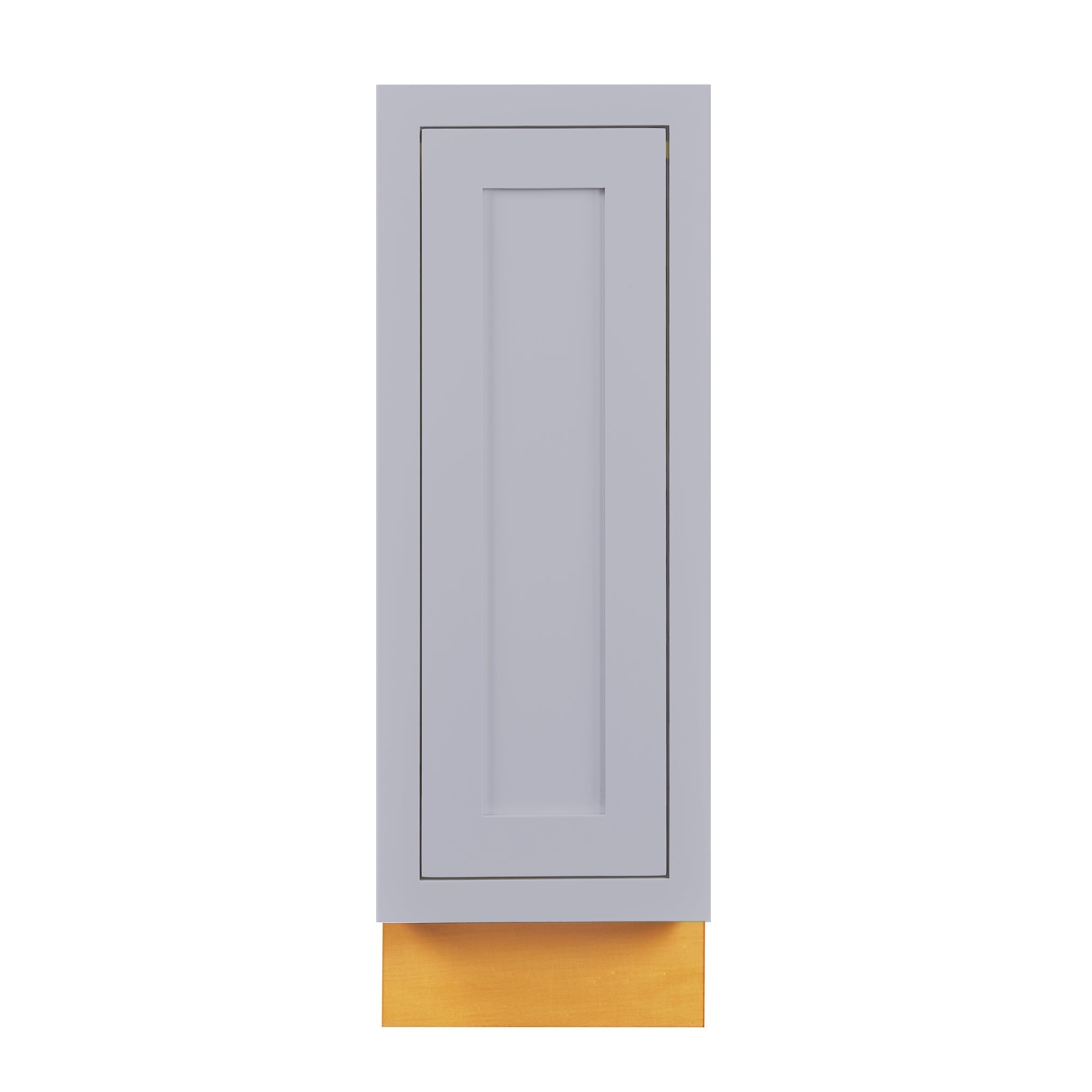 Maplevilles Cabinetry 12" Light Gray Inset Modern Shaker Style RTA Bir ...