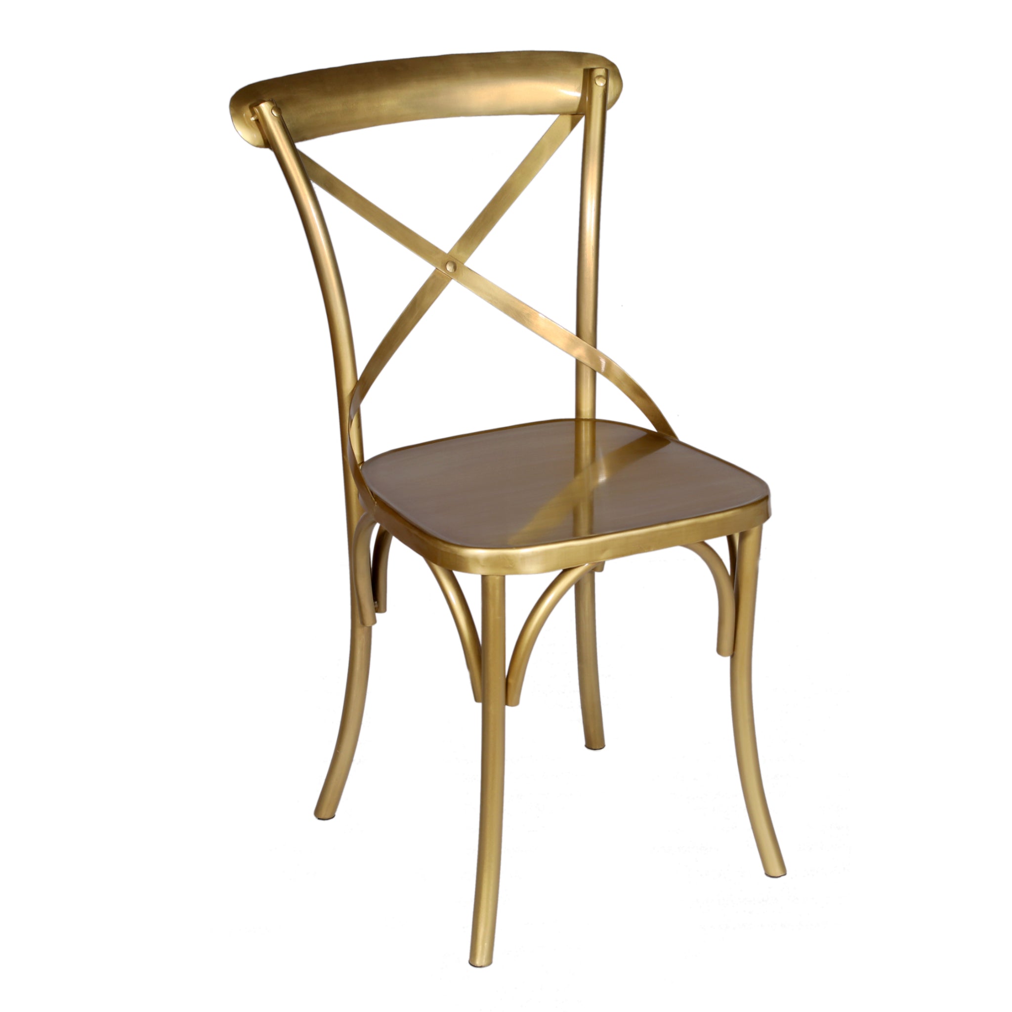 Meva Bryce 35" Gold Side Chair – Kitchen Oasis