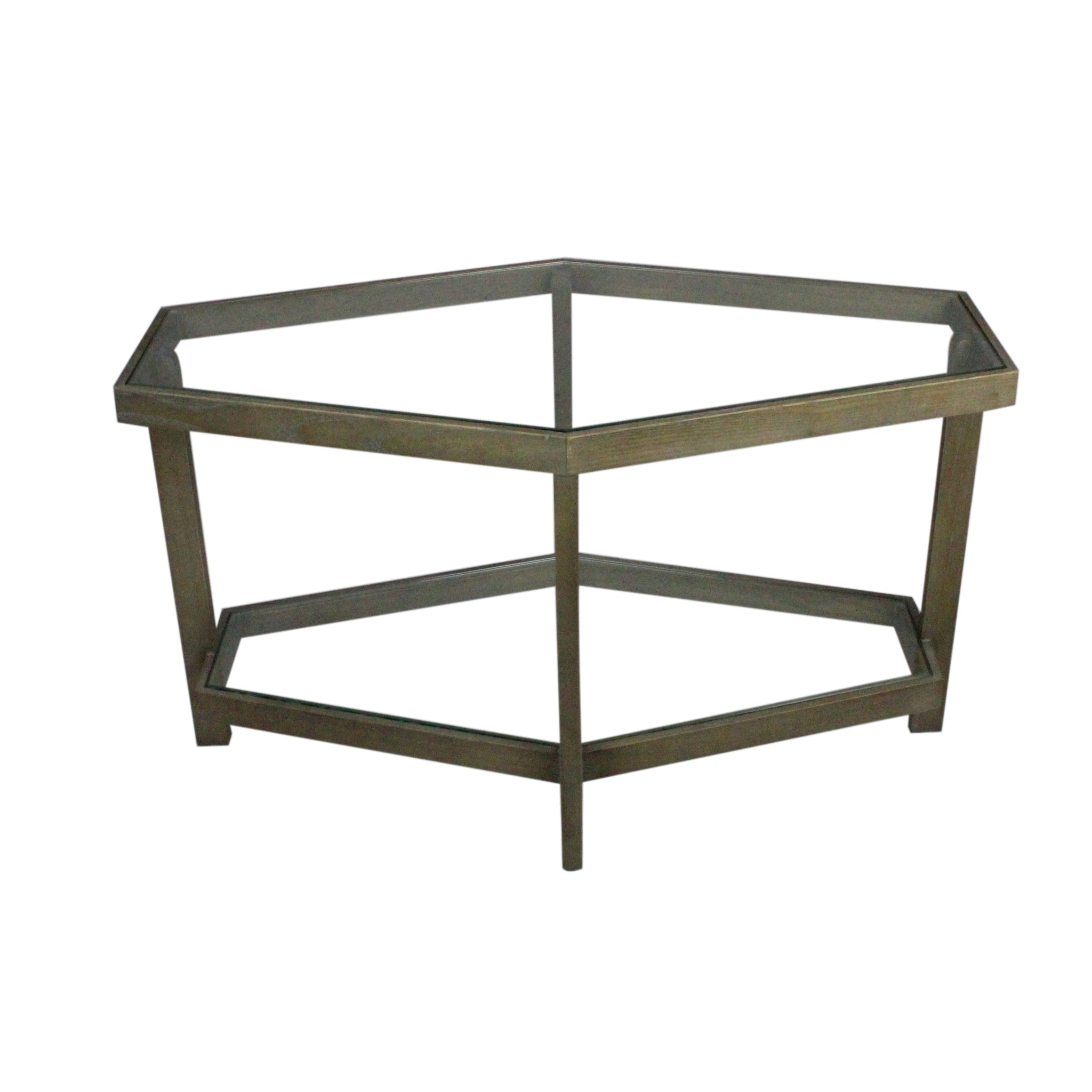 Meva Candice 32" Natural Solid Reclaimed Elm Wood Cocktail Table ...