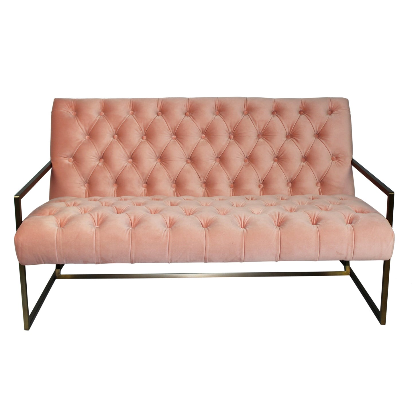 Meva Tucker 53" Blush Sofa – Kitchen Oasis