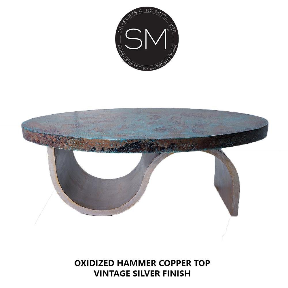 Mexports by Susana Molina 1257AAOC 60" Oxidized Hammered Copper Top Wi ...