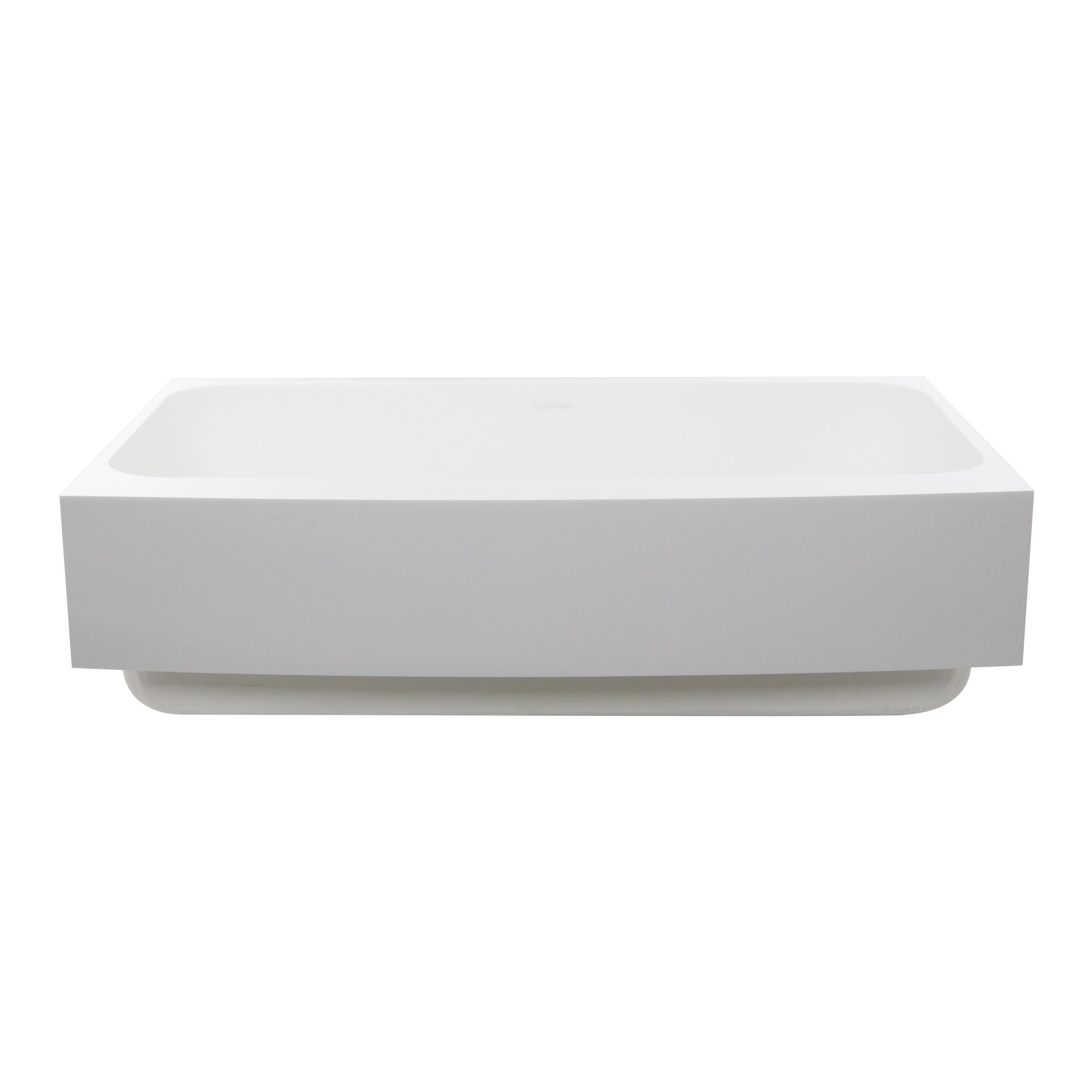 Nantucket Sinks Glacierstone 31" Rectangle Apron Matte Inside and ...