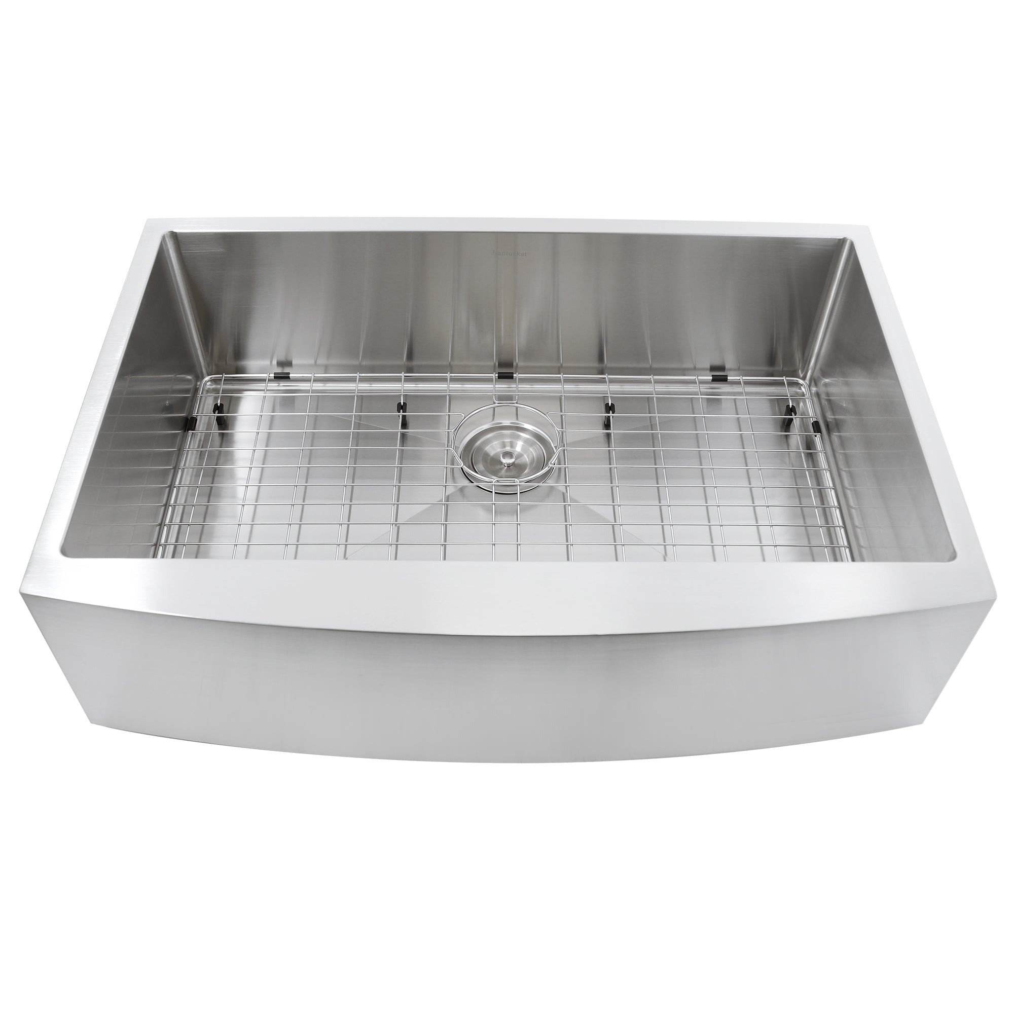 Nantucket Sinks Pro Series 33" Rectangle Undermount Brushed Satin ...