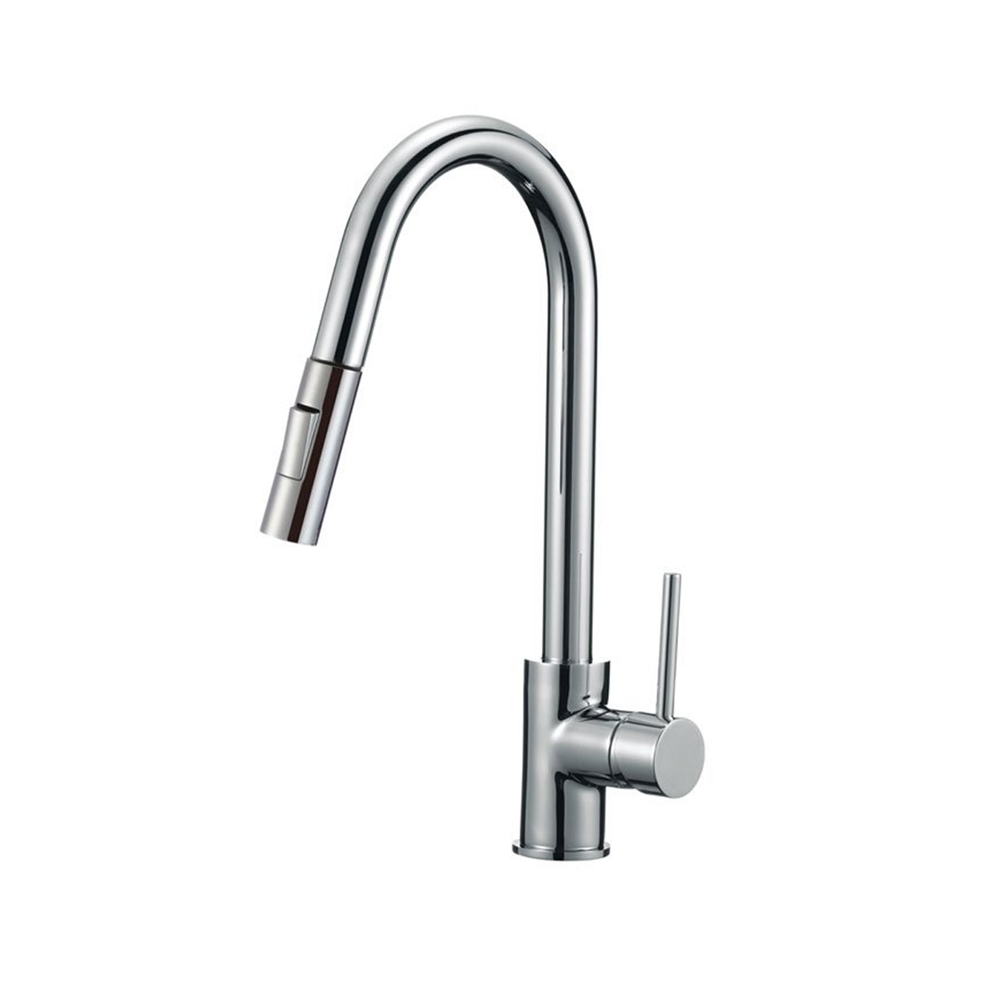 Pelican Int'l Fountain Series PL-8231 Single Hole Pull Down Kitchen Fa ...