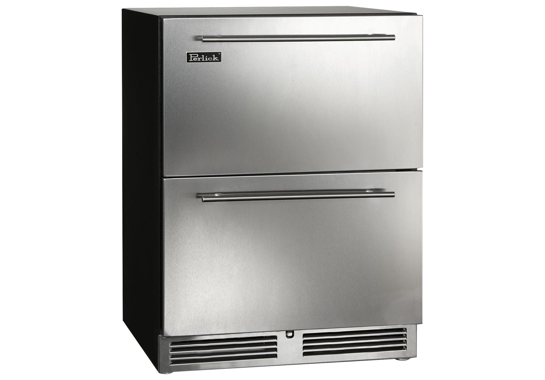 Perlick ADA Height 24" Compliant Indoor Refrigerator Drawers Fully Int ...