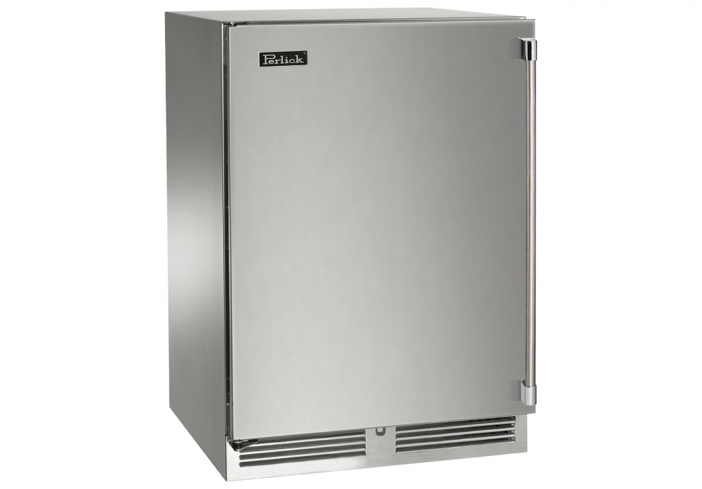 Perlick Signature Series 24" Outdoor Freezer with Fully Integrated Pan ...