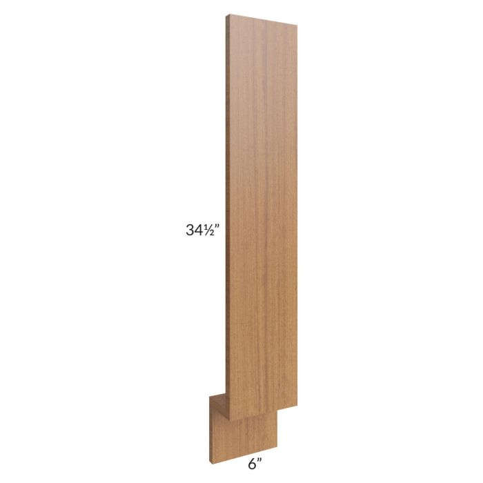 RTA Artisan Walnut Shaker 6" Base Filler – Kitchen Oasis