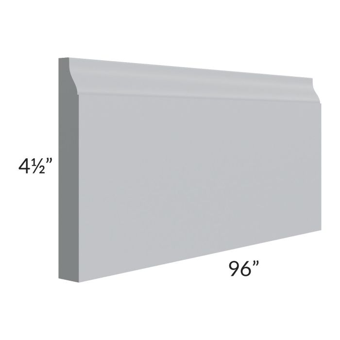 RTA Asheville Grey Shaker 8' Baseboard Molding – Kitchen Oasis