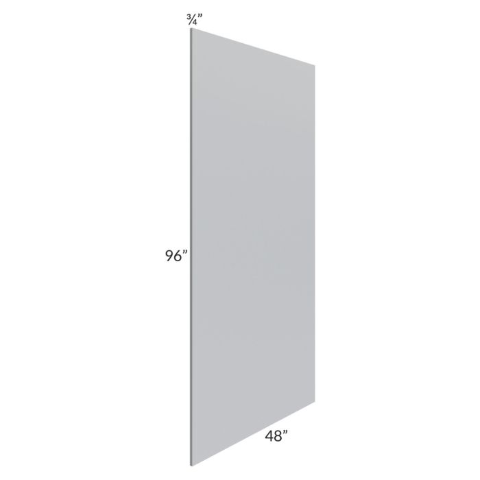 RTA Asheville Grey Shaker 96" x 48" x 3/4" Finished Plywood Panel ...