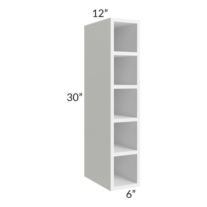 RTA Aspen White Shaker 30" Wall Cube Cabinet – Kitchen Oasis