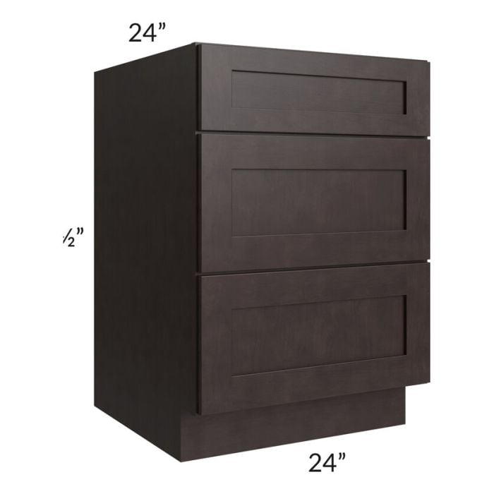 RTA Brazilian Shaker 24" Drawer Base Cabinet – Kitchen Oasis
