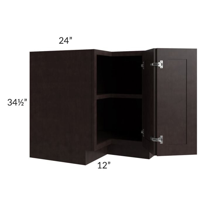 RTA Brazilian Shaker 36" Corner Base Cabinet with 1 Fixed Shelf ...