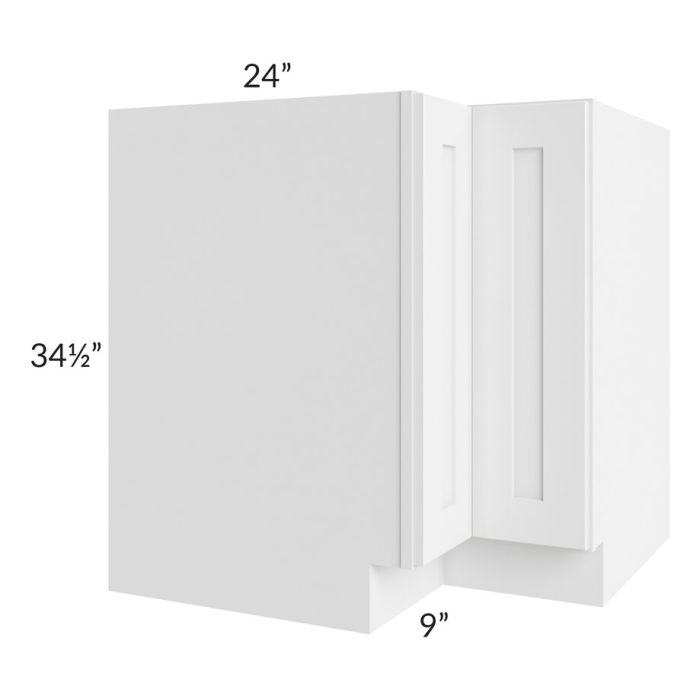 RTA Brilliant White Shaker 33" Corner Base Cabinet – Kitchen Oasis