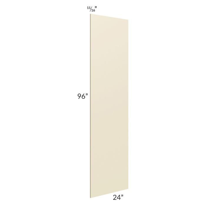 RTA Casselton Ivory 24" x 96" x 3/4" Finished Panel with Scribe Moldin ...