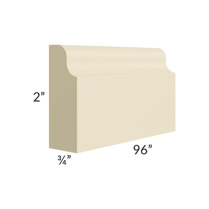 RTA Casselton Ivory 96" Ogee Molding – Kitchen Oasis