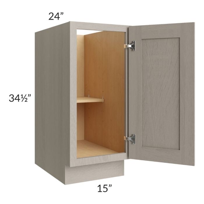 RTA Catalina Mist 15" Full Height Door Base Cabinet – Kitchen Oasis