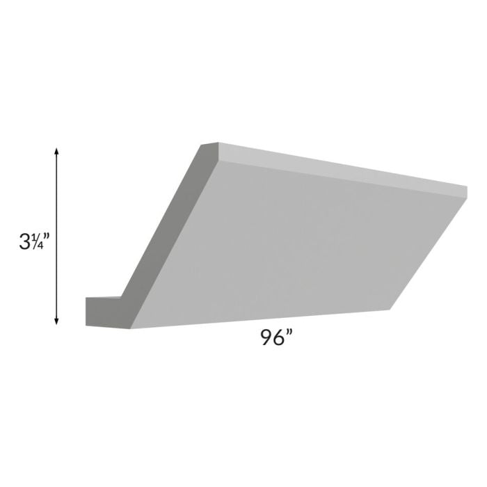 RTA Charlotte Grey 96" Angled Crown Molding ACM8-S-SG – Kitchen Oasis