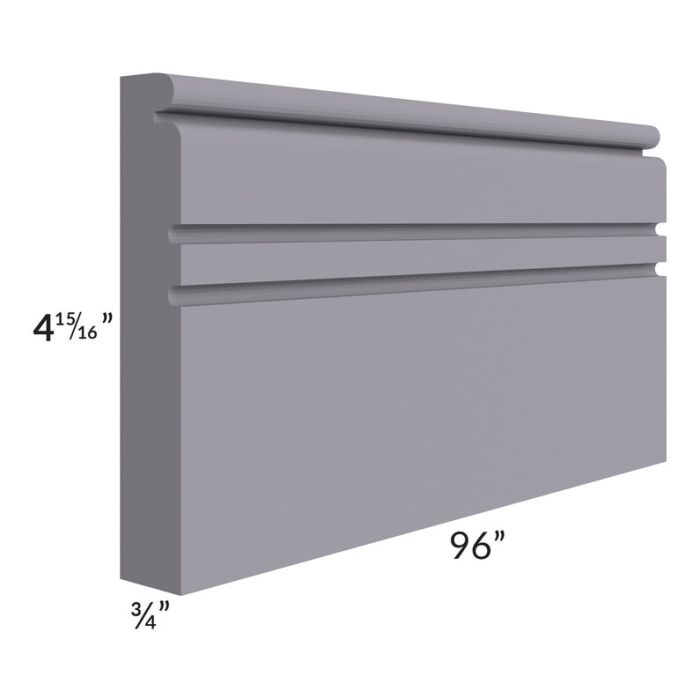 RTA Graphite Grey Shaker 96" Base Molding – Kitchen Oasis