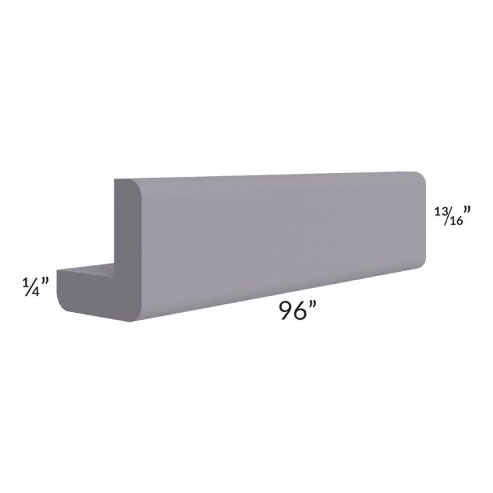 RTA Graphite Grey Shaker 96" Outside Corner Molding – Kitchen Oasis