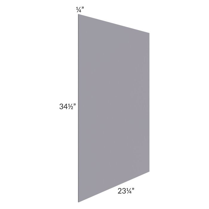 RTA Graphite Grey Shaker Base Veneered Skin Panel – Kitchen Oasis