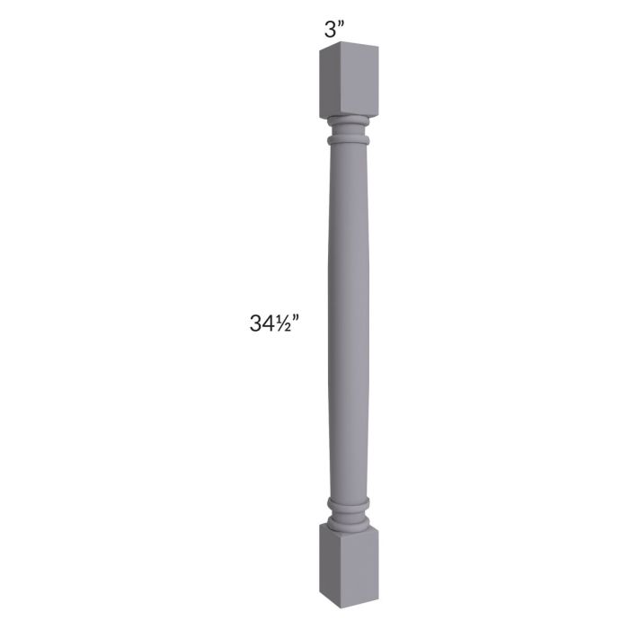 RTA Graphite Grey Shaker Classic Decorative Leg – Kitchen Oasis