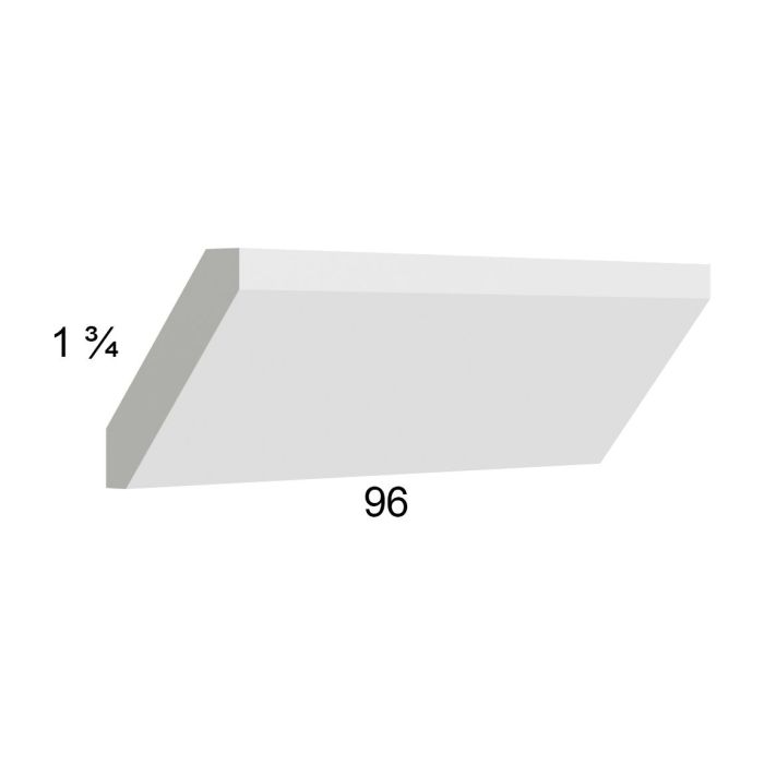 RTA Harbor White 96" Angle Crown Molding – Kitchen Oasis