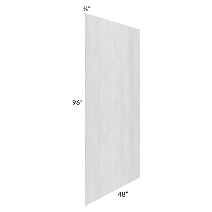 RTA Heather Grey Shaker 48" x 96" Finished Back Panel - No Cut ...