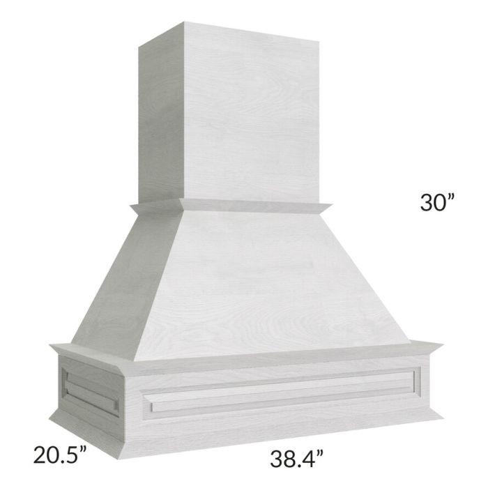 RTA Heather Grey Shaker Wood Range Hood – Kitchen Oasis
