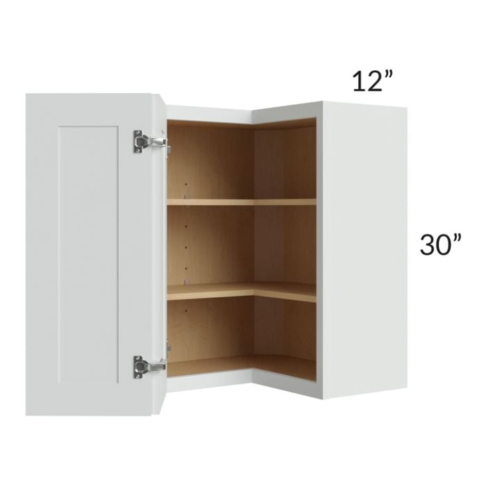 RTA Lakewood White 24" x 30" Wall Easy Reach Cabinet – Kitchen Oasis