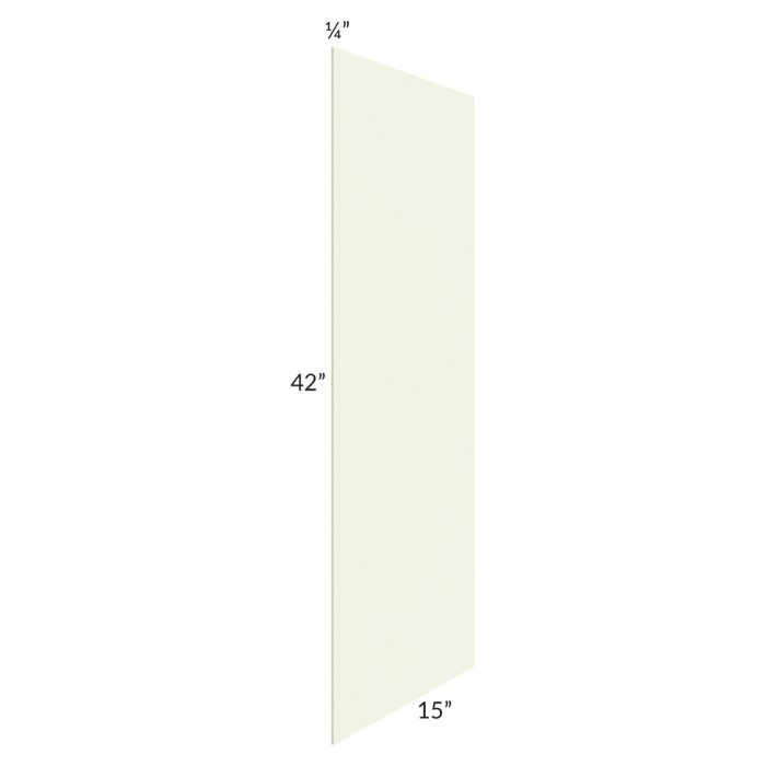 RTA Linen Shaker 15" x 42" Wall Veneered Skin Panel – Kitchen Oasis