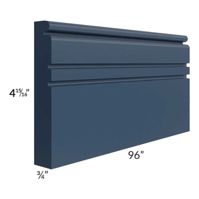 RTA Madison Navy Shaker 96" Base Molding – Kitchen Oasis