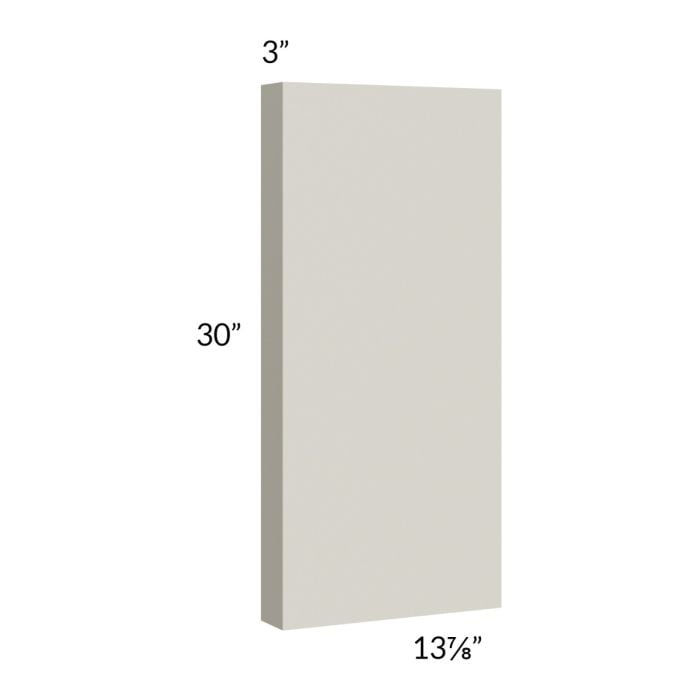 RTA Milan Beige Matte 30" Wall Column – Kitchen Oasis