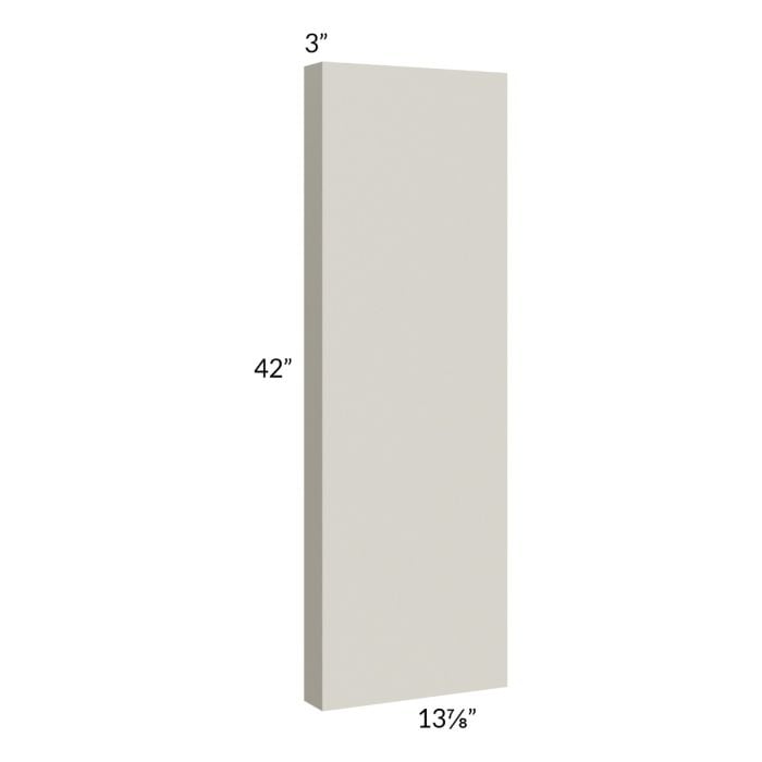 RTA Milan Beige Matte 42" Wall Column – Kitchen Oasis