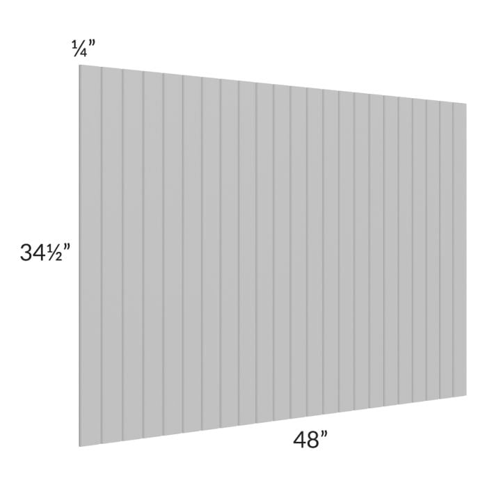 RTA Pewter Grey Shaker Bead Board Panel – Kitchen Oasis