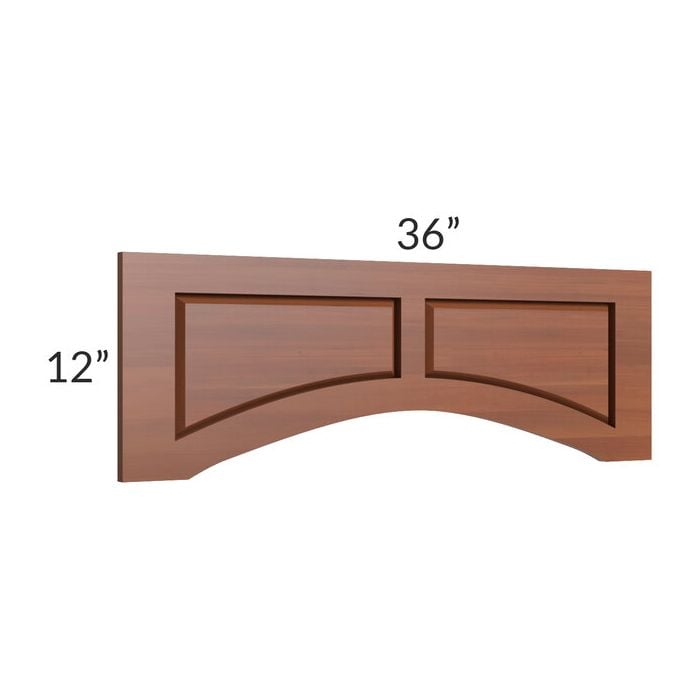 RTA Phoenix Caramel Glaze 36" Raised Panel Door Valance – Kitchen Oasis